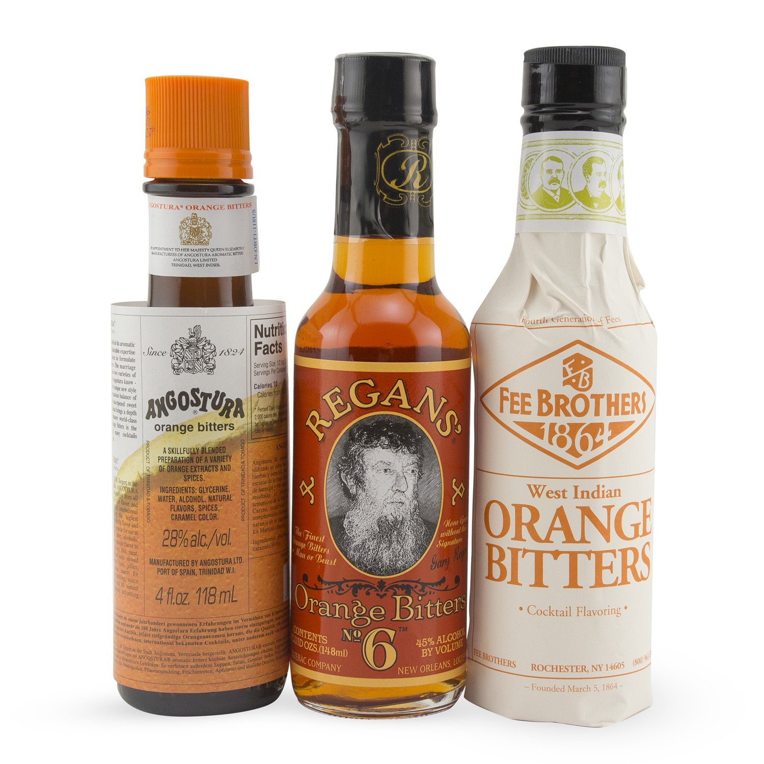The Orange Cocktail Bitters Collection - 3 Bottles - Walmart.com