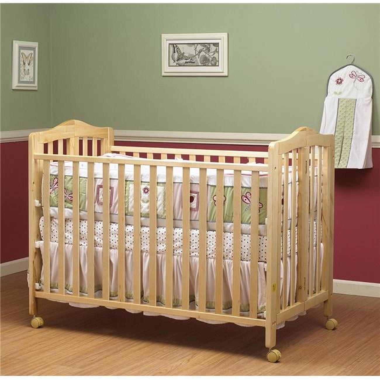 The Orbelle Folding Crib, Full Size - Walmart.com