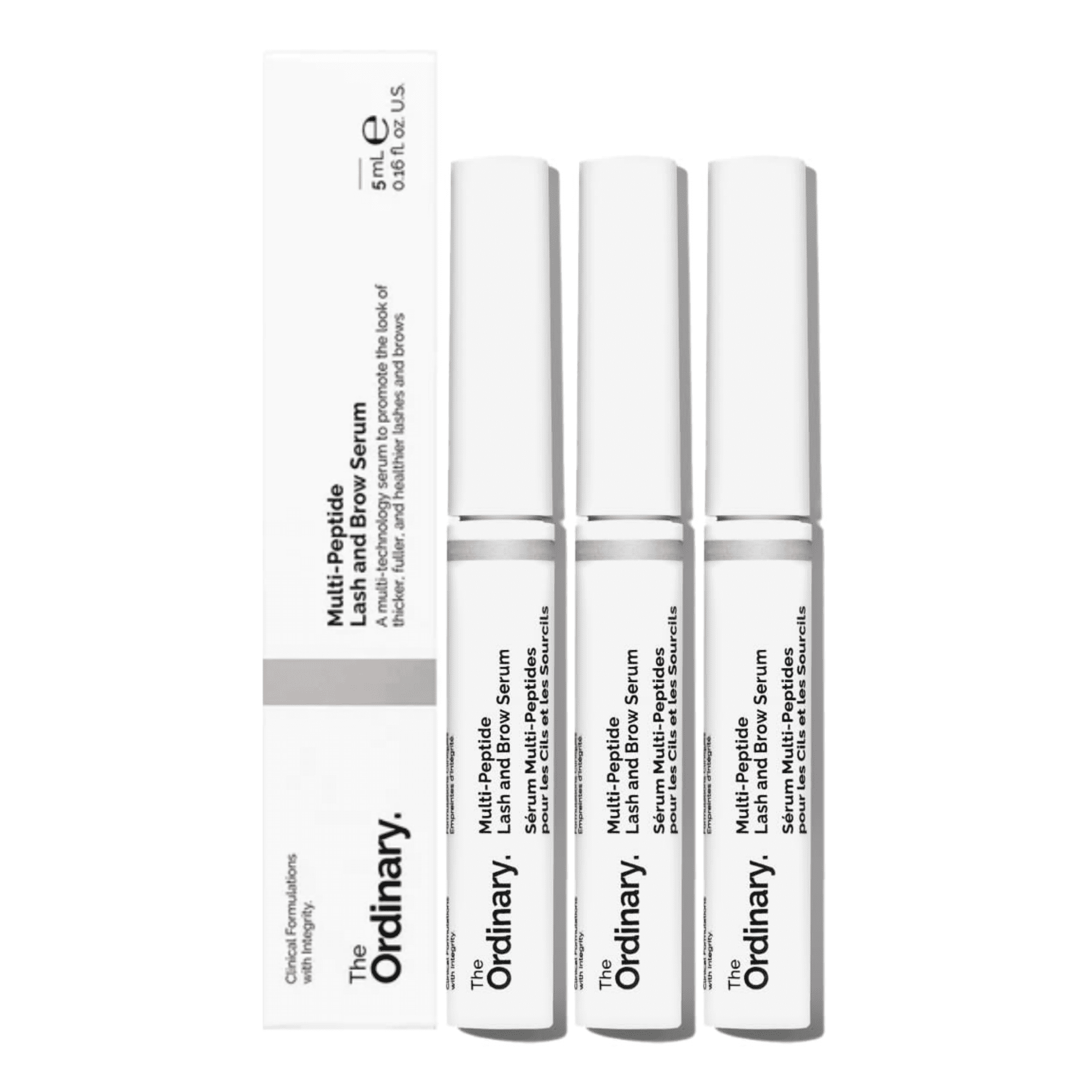 The Ordaniry Lash and Brow Serum, Multi-Peptide Powered Formula for ...