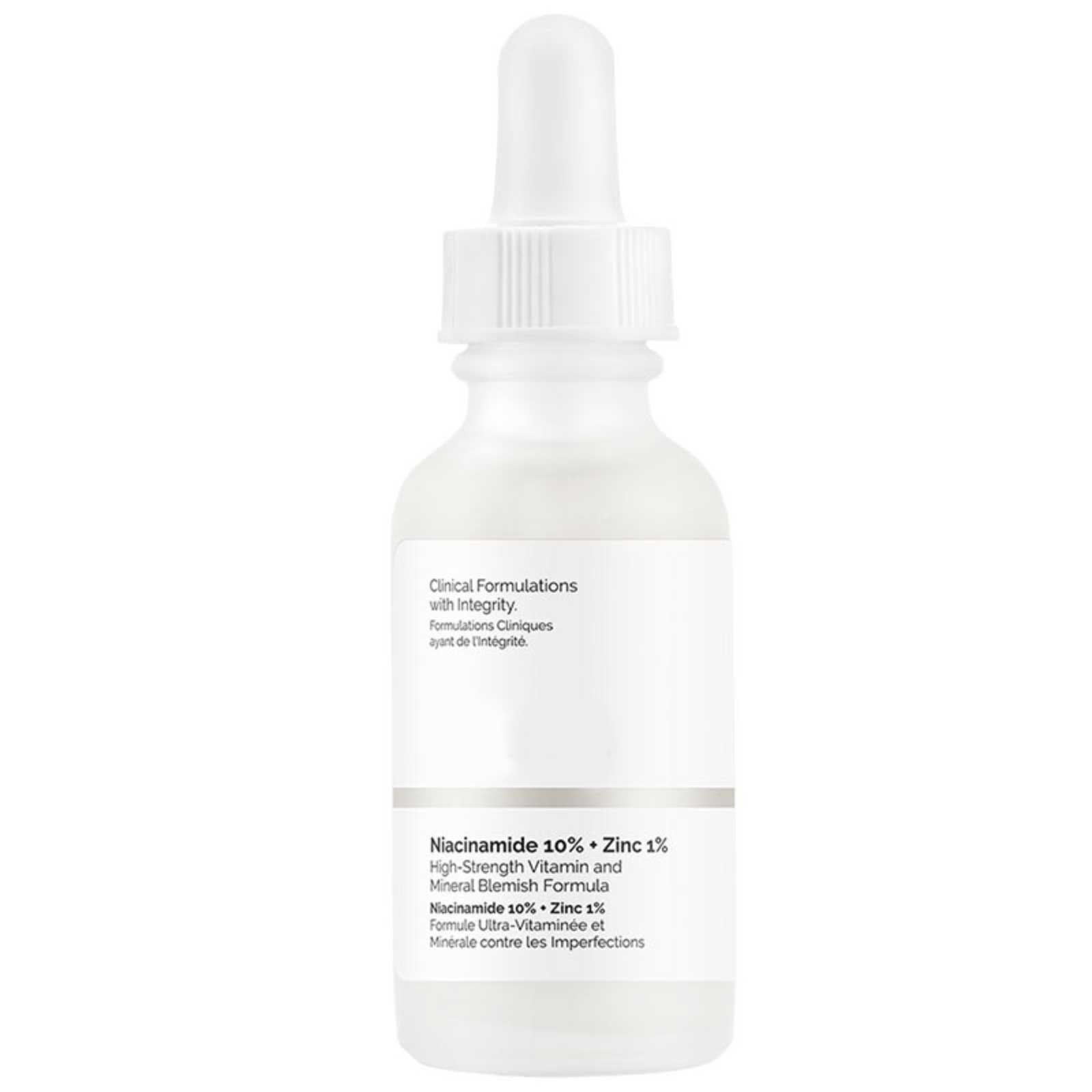 The Ordināry Niācinamide 10% + Zinc 1%, Smoothing Serum for Blemish ...