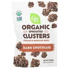 The Organic Sprouted Clusters, Dark Chocolate, 3 oz (85 g) - Walmart.com