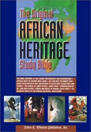 Pre-Owned King James Version the Original African Heritage Study Bible ...