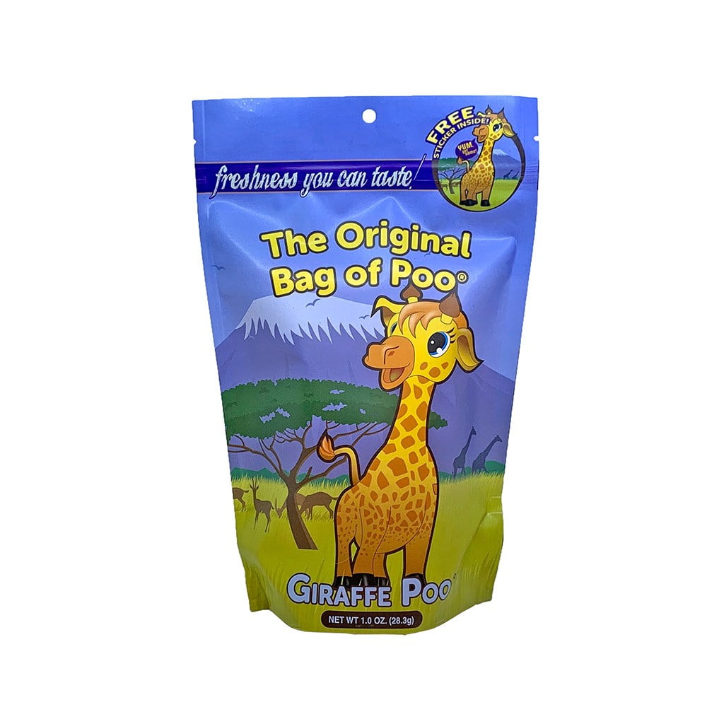 The Original Bag of Poo, Giraffe Poop, Novelty Gag Gift - Walmart.com