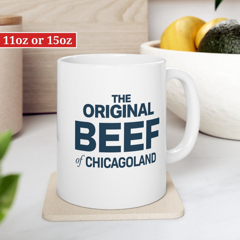 The Original Beef of Chicagoland Mug – The Bear TV Show Fan Gift ...