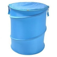 Household Essentials Rolling Pop-Up Laundry Hamper, Blue - Walmart.com