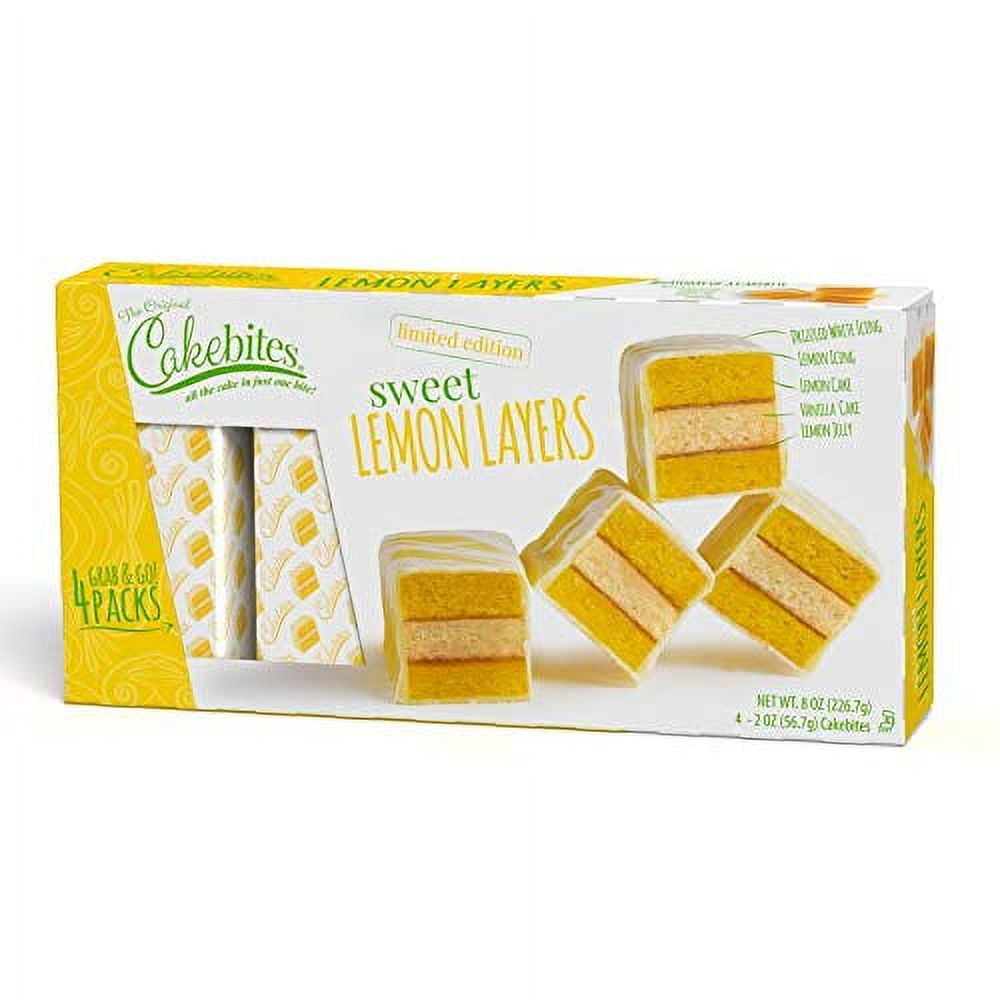 The Original Cakebites by Cookies United, Grab-and-Go Bite-Sized Snack ...