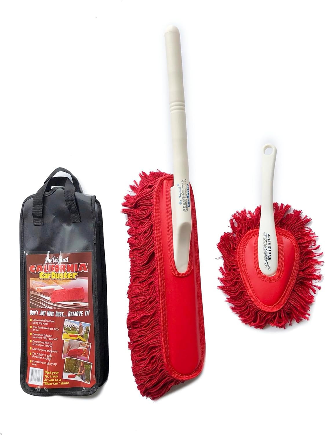 The Original California Car Duster Detailing Kit with Plastic Handle ...