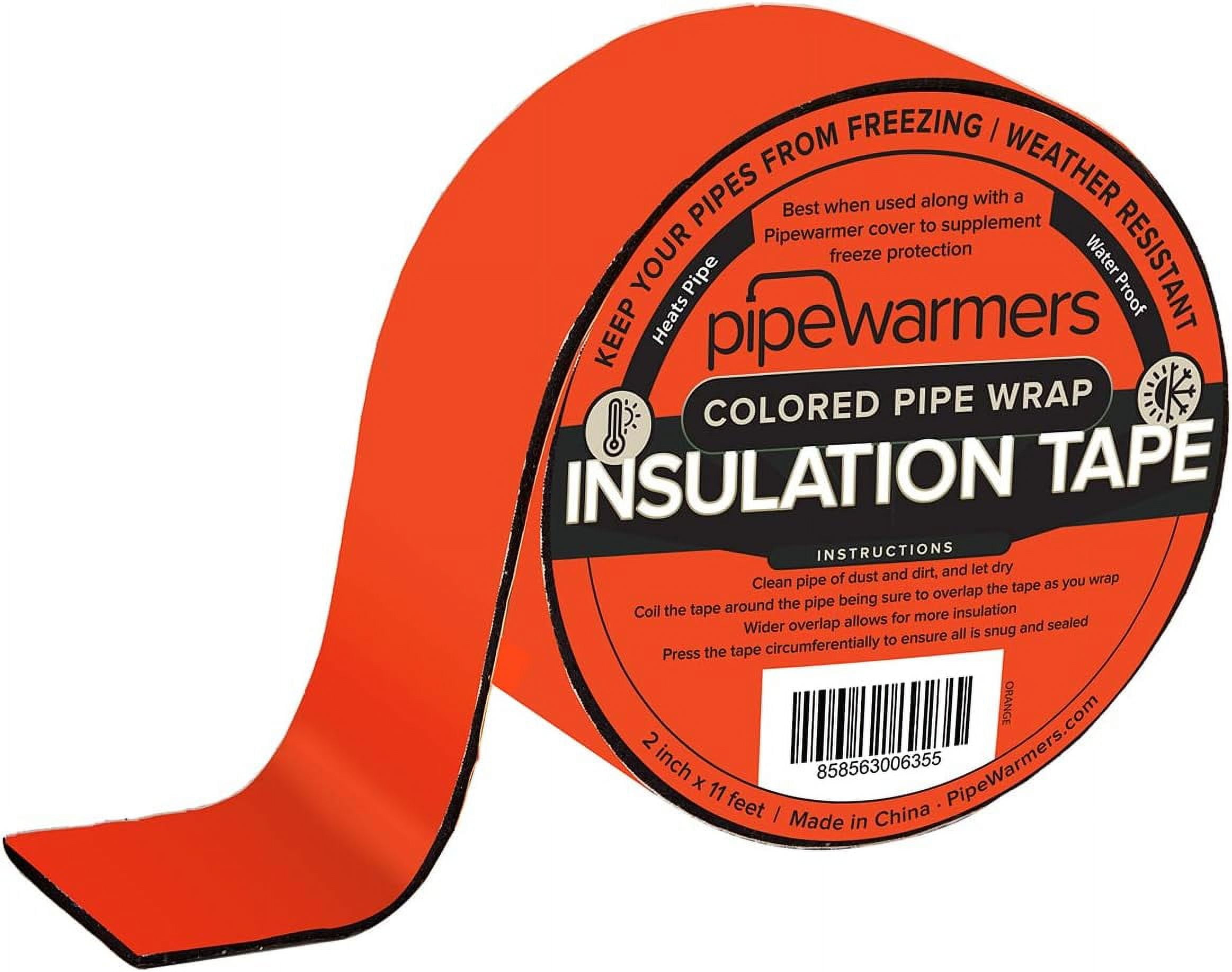 The Original Colored Pipe Insulation Tape by Pipe Warmers-Indoor ...