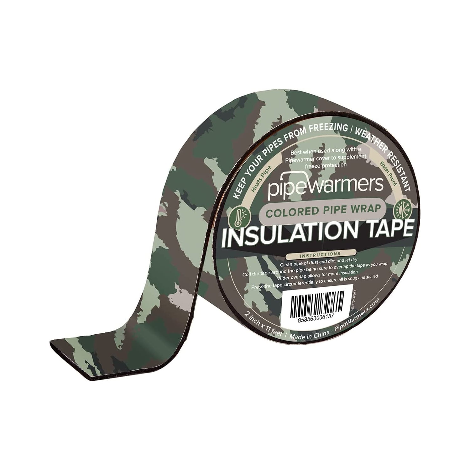 The Original Colored Pipe Insulation Tape by Pipe Warmers-Indoor ...