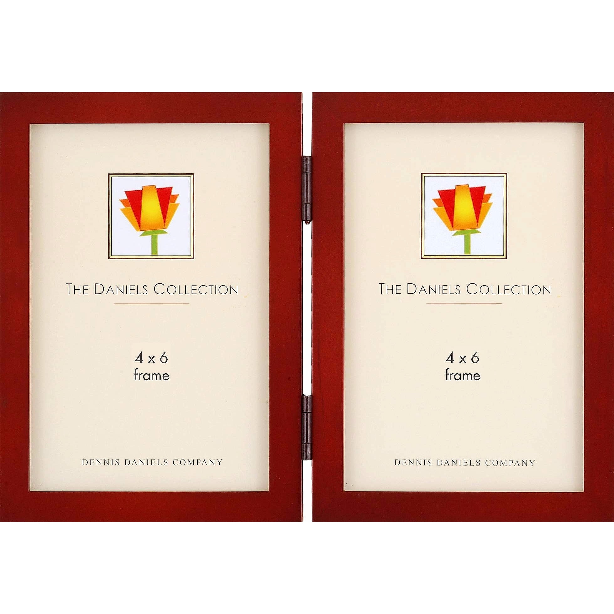 The Original DANIELS W41 GALLERY WOODS cherrywood-stain hinged 4x6 ...