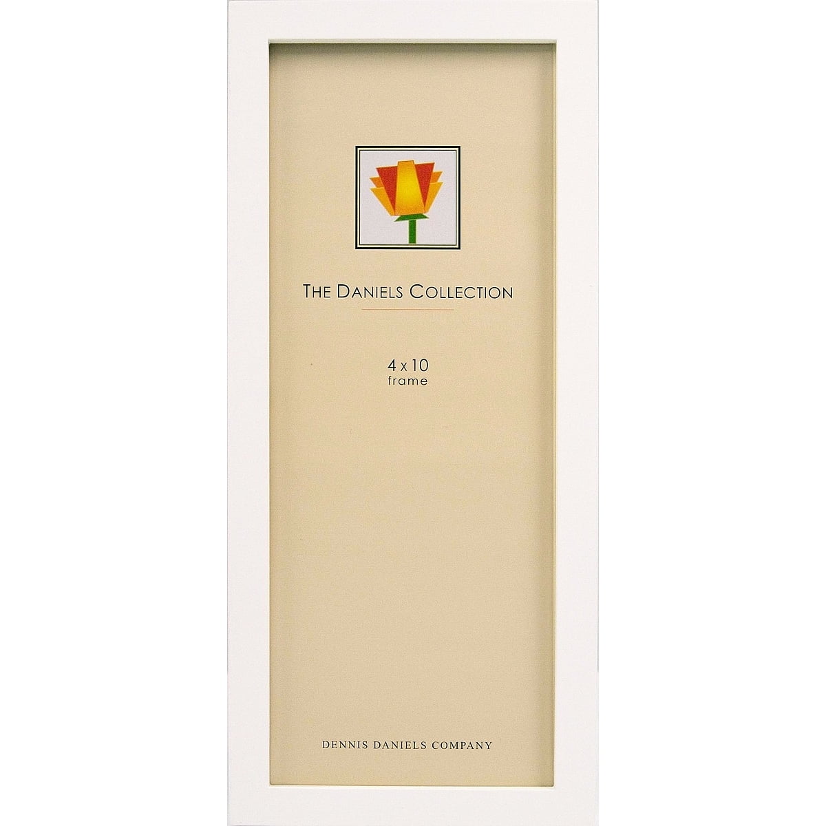 The Original DANIELS W41 SQUARE CORNER classic white hardwood 4x10 ...