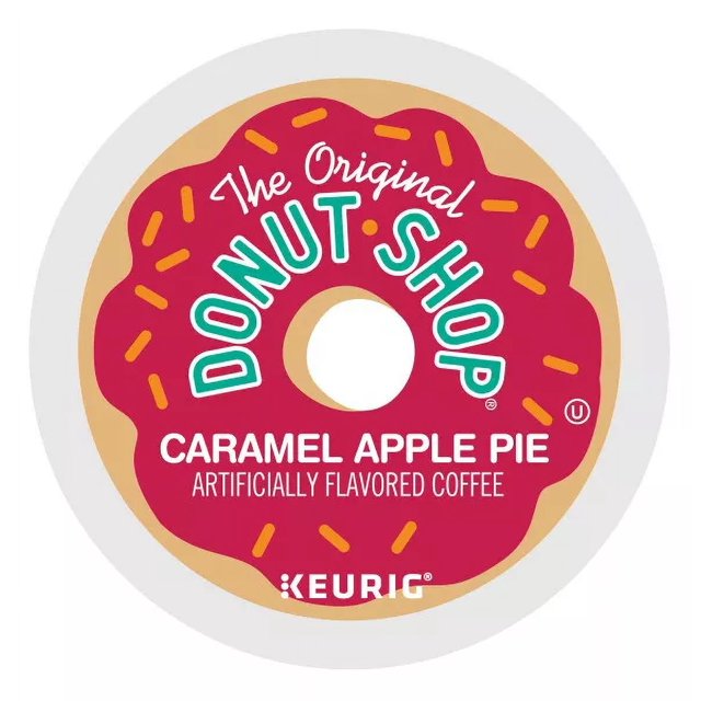 The Original Donut Shop, Caramel Apple Pie, 48 K-Cup Pods, Light Roast ...