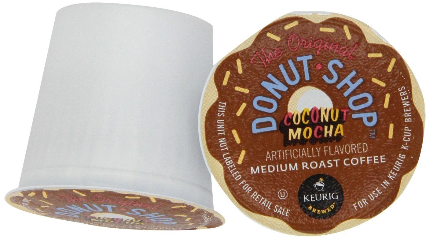 The Original Donut Shop Coconut Mocha Single Serve Keurig K Cup Pods