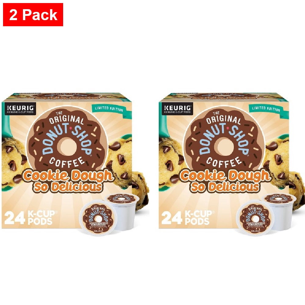 The Original Donut Shop Cookie Dough So Delicious Medium Roast Keurig K ...