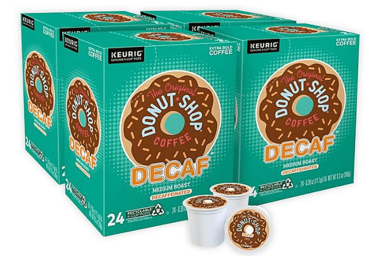 The Original Donut Shop Decaf Coffee K-Cup Pods 96-Count, Medium Roast ...