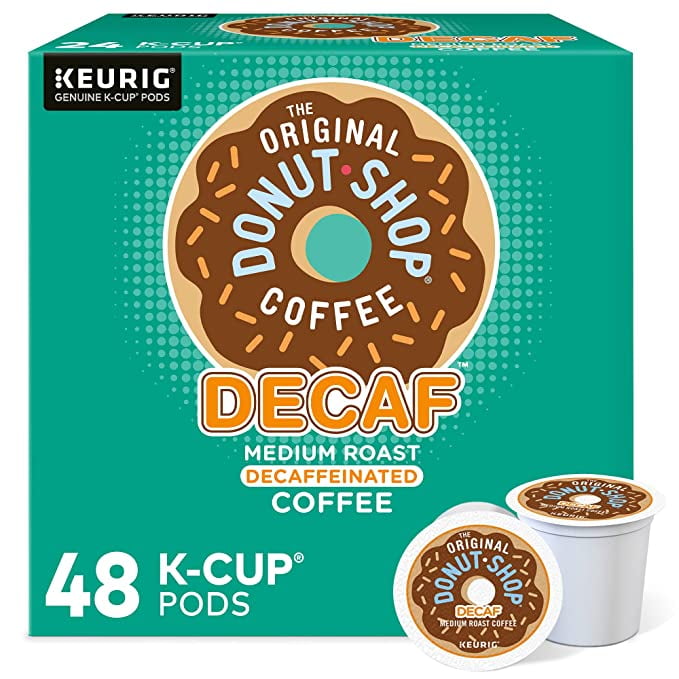The Original Donut Shop Decaf Keurig Single-Serve K-Cup Pods, Medium ...