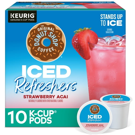 The Original Donut Shop Iced Refreshers Variety Pack 20 K-Cup Pods ...