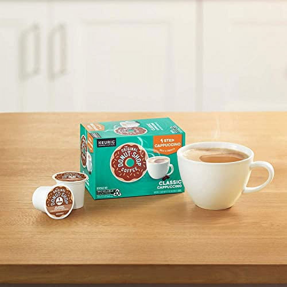 The Original Donut Shop One Step Classic Cappuccino Keurig Single