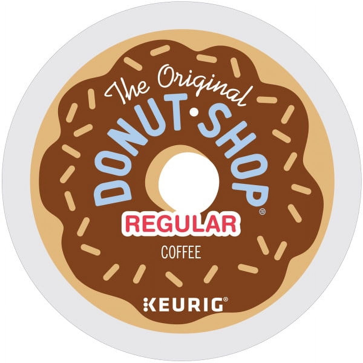 The Original Donut Shop Regular Medium Roast Flavored K Cup Coffee Pods