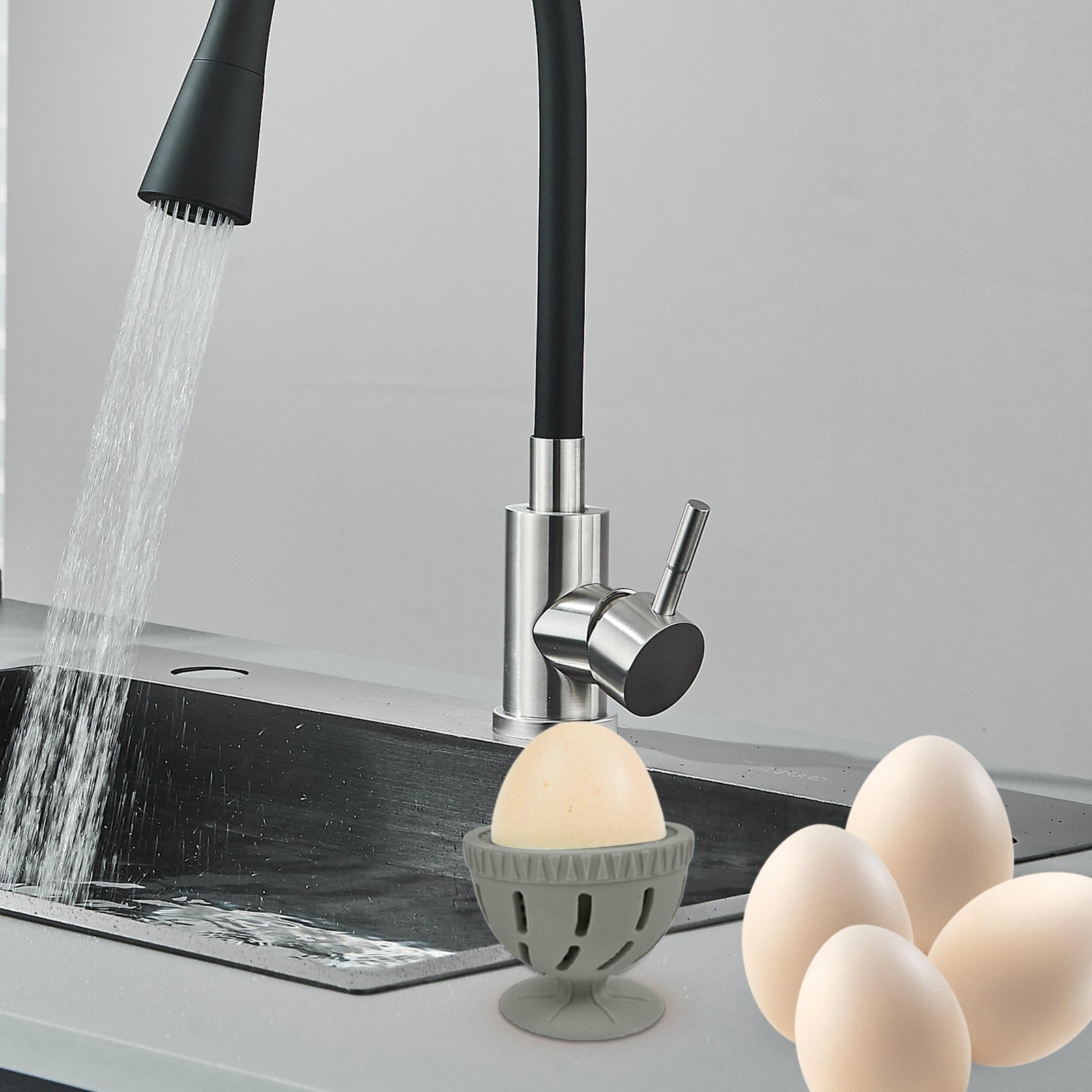 The Egg Brush Silicone Egg Cleaning Brush for Farm Fresh Eggs Removes ...