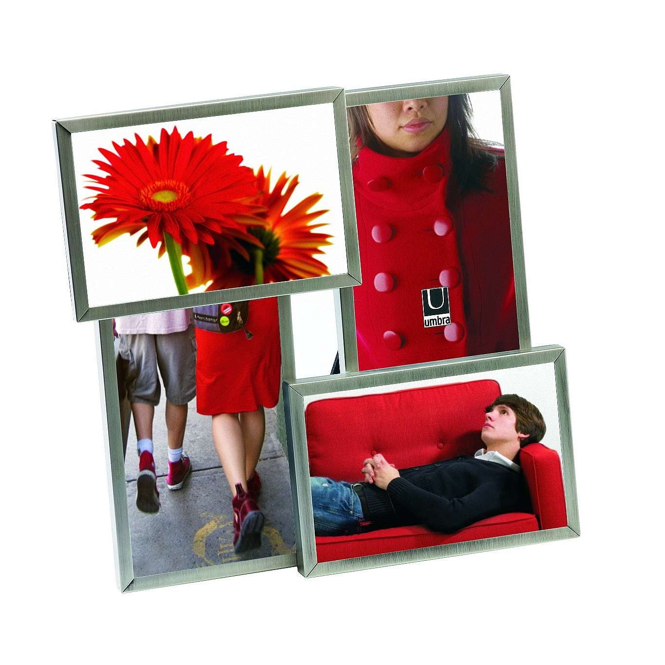 The Original FLO Multi-Frame FOUR-FOLD sculpture by Umbra - 4x6 ...