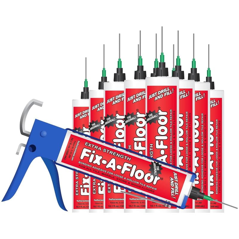 The Original Fix-A-Floor Loose Tile Repair Adhesive with Micro Syringe ...