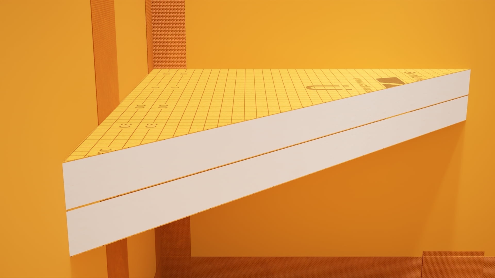 Schluter Kerdi Original Granite Bracket Floating Corner Shower Bench ...