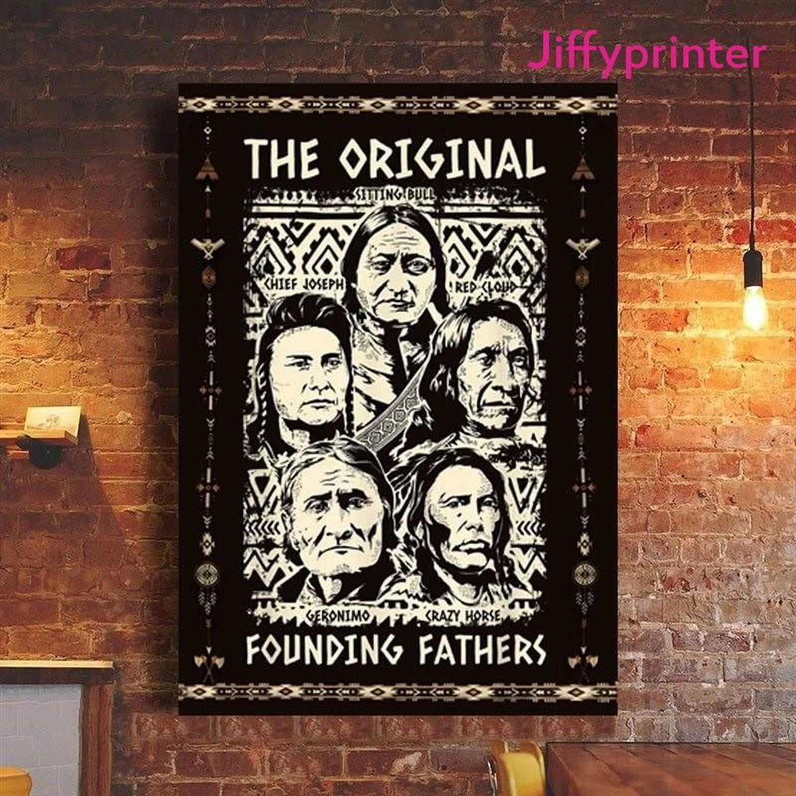 The Original Founding Fathers Honor Indian Leaders Native American Art ...