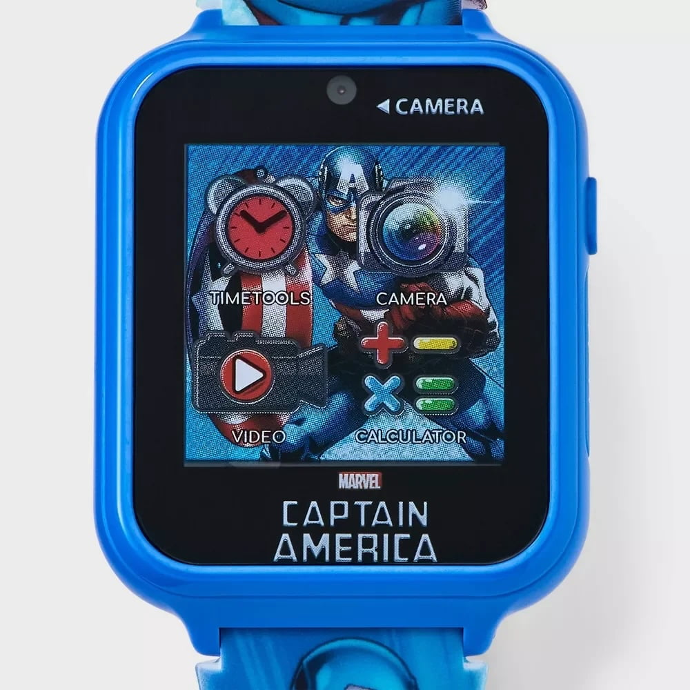 Boys' Captain America Interactive Smartwatch - Walmart.com