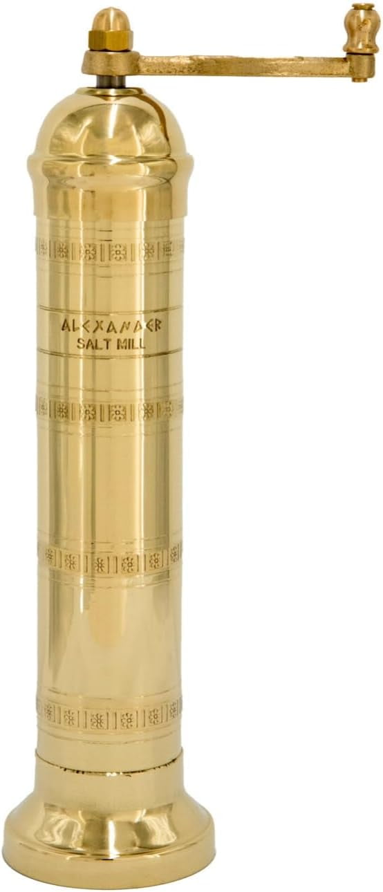 The Original Greek Salt Mill 9 Inch Tall | European Salt Mill Grinder ...