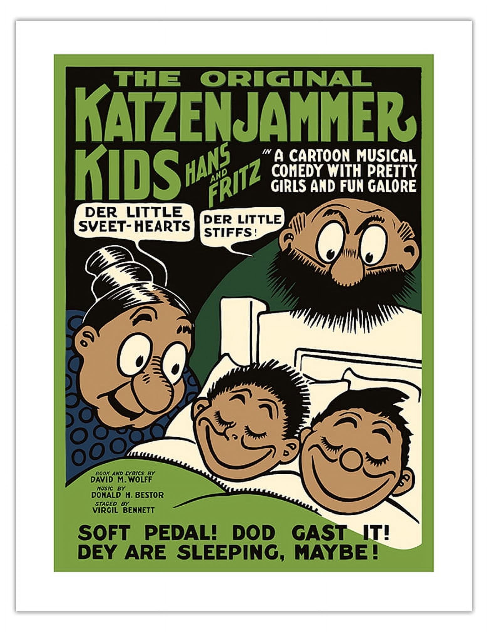 The Original Katzenjammer Kids with Hans and Fritz - Vintage Film Movie ...