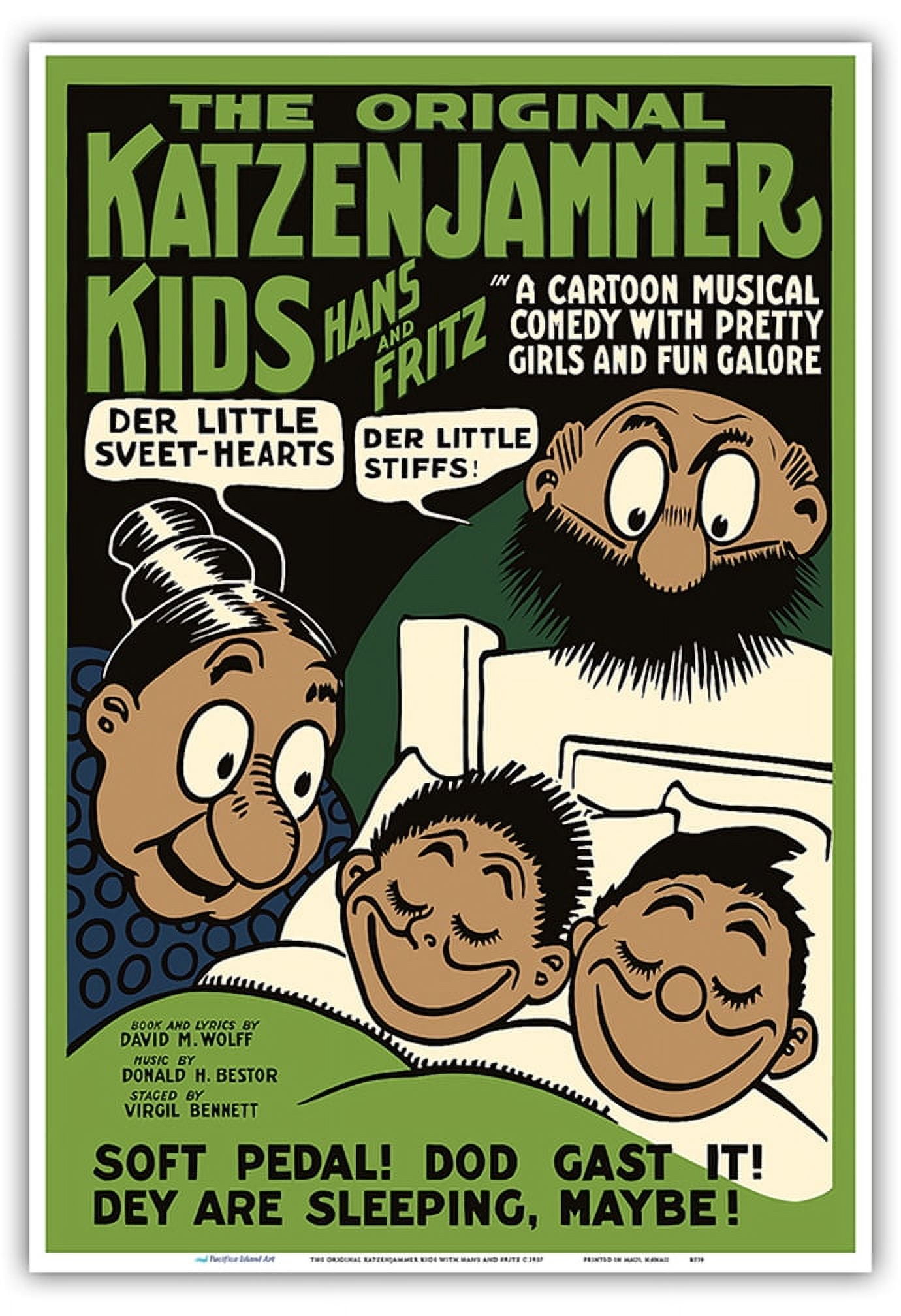 The Original Katzenjammer Kids with Hans and Fritz - Vintage Film Movie ...