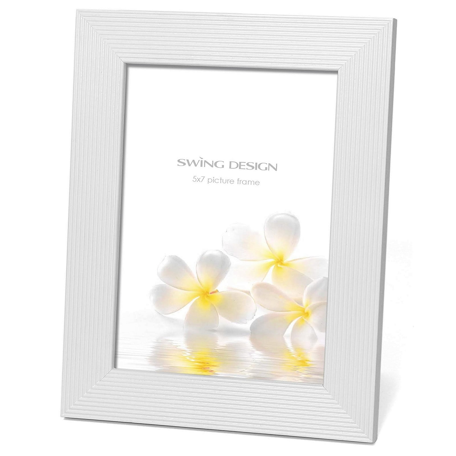 The Original LINIA White Solid Wood 5x7 frame by Swing Design - 5x7 ...