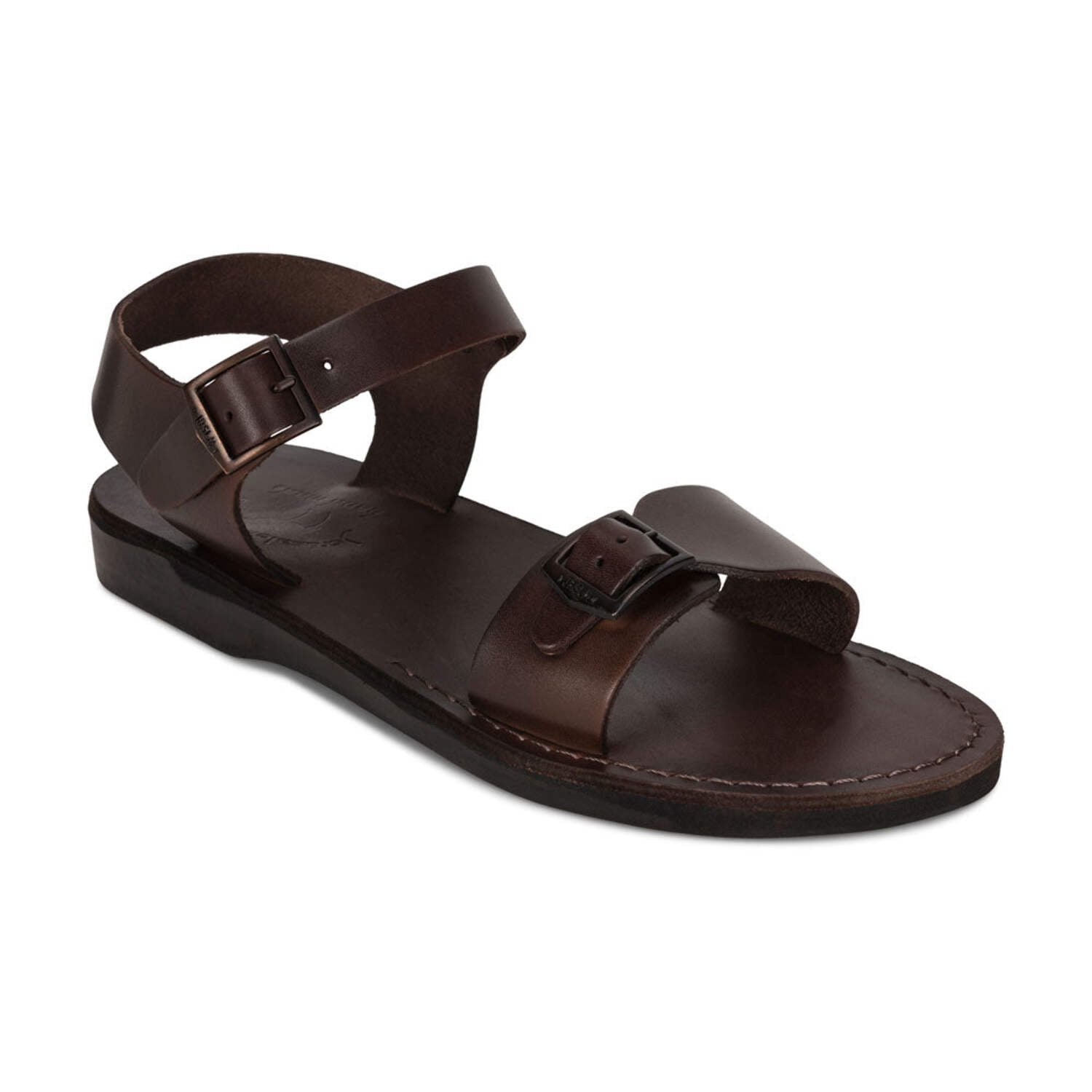 The Original - Leather Adjustable Buckle Sandal - Mens Sandals ...