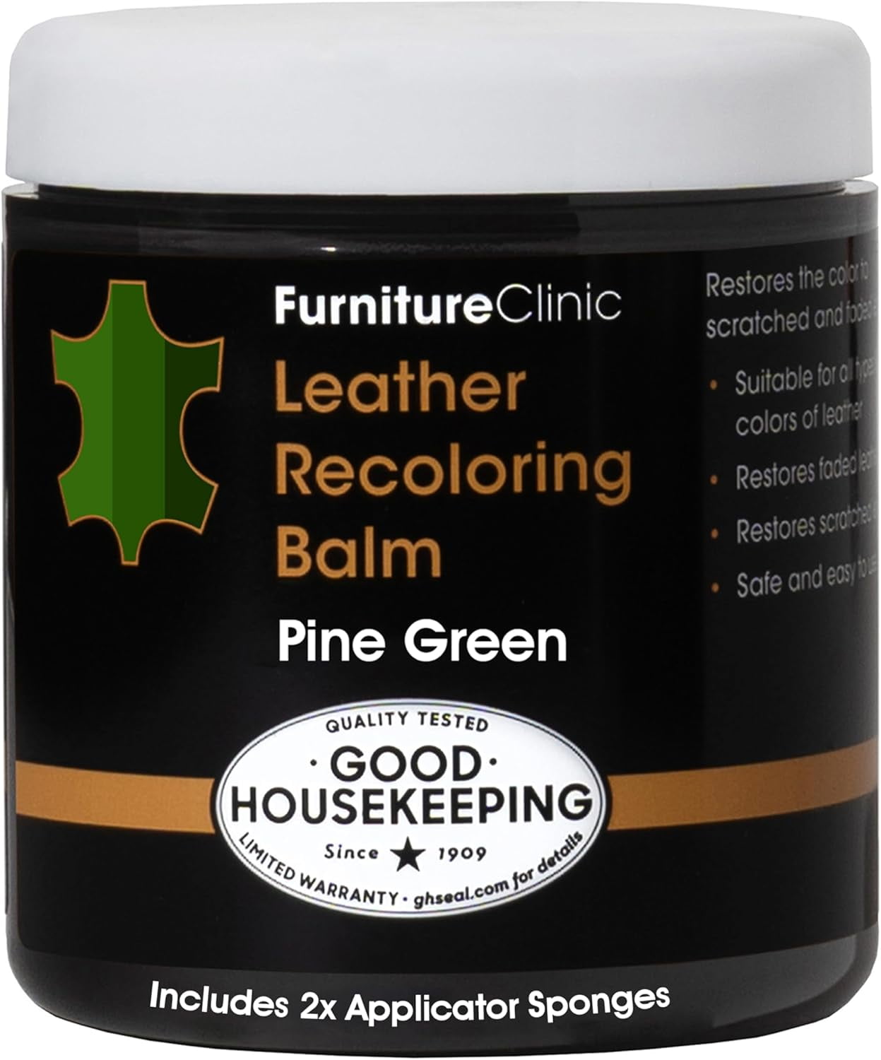 The Original Leather Recoloring Balm by Furniture Clinic - 16 Color ...
