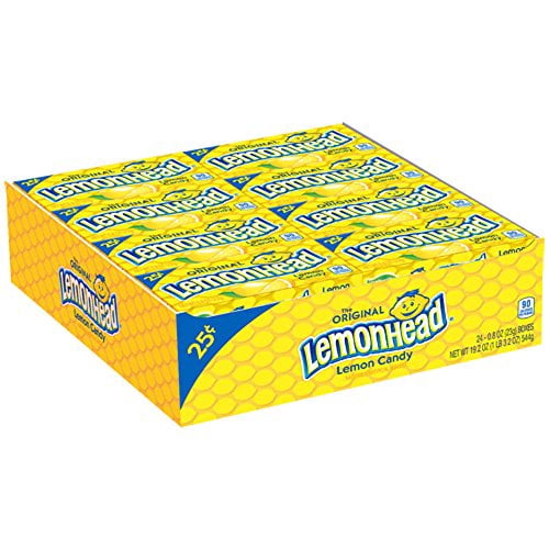 The Original Lemonhead (24-0.8 Oz) - Walmart.com