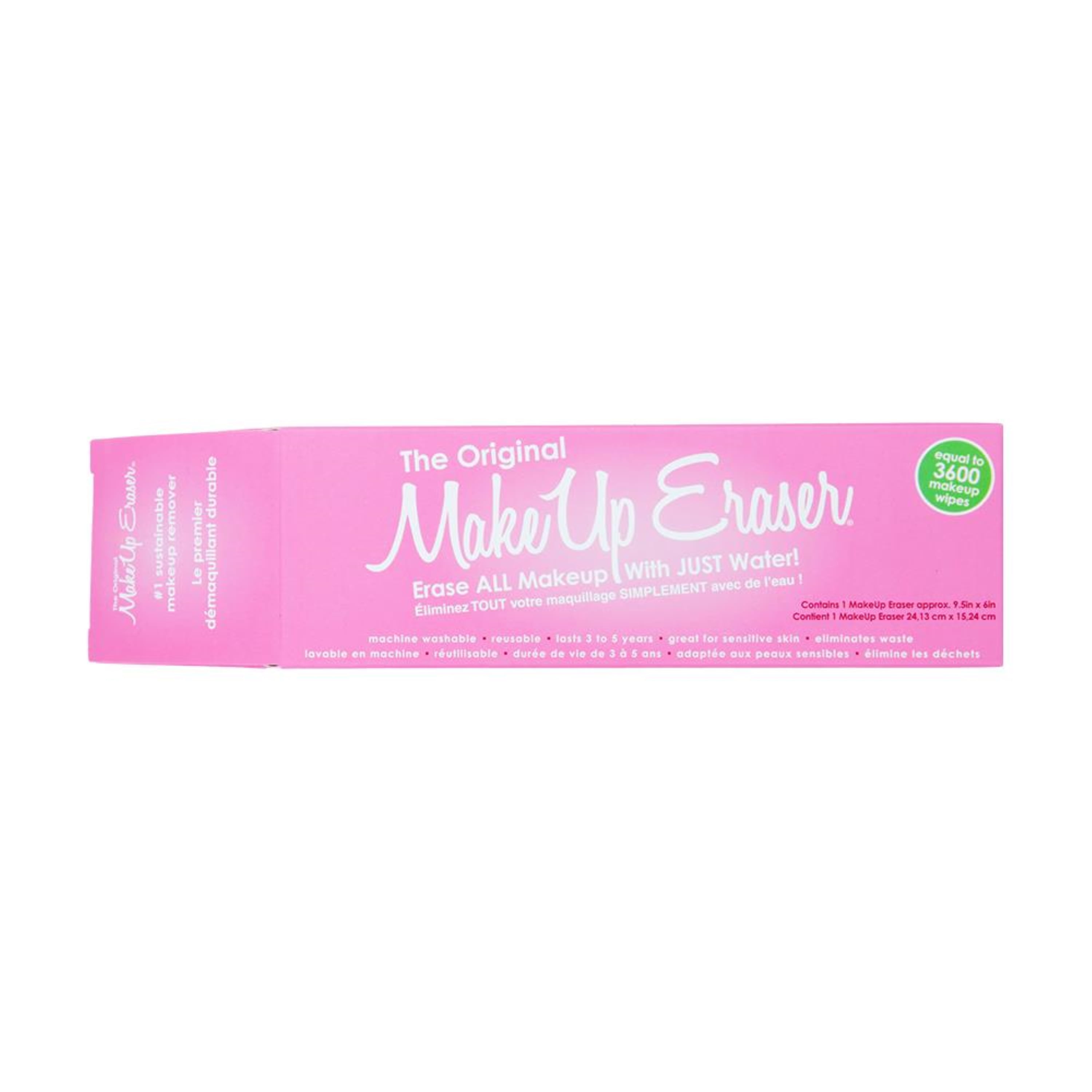 Original Makeup Eraser Pink 9 5in Facial Makeup Remover Reusable