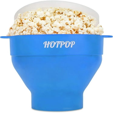 Popco Silicone Microwave Popcorn Popper with Lid - Quick Kernel Maker ...