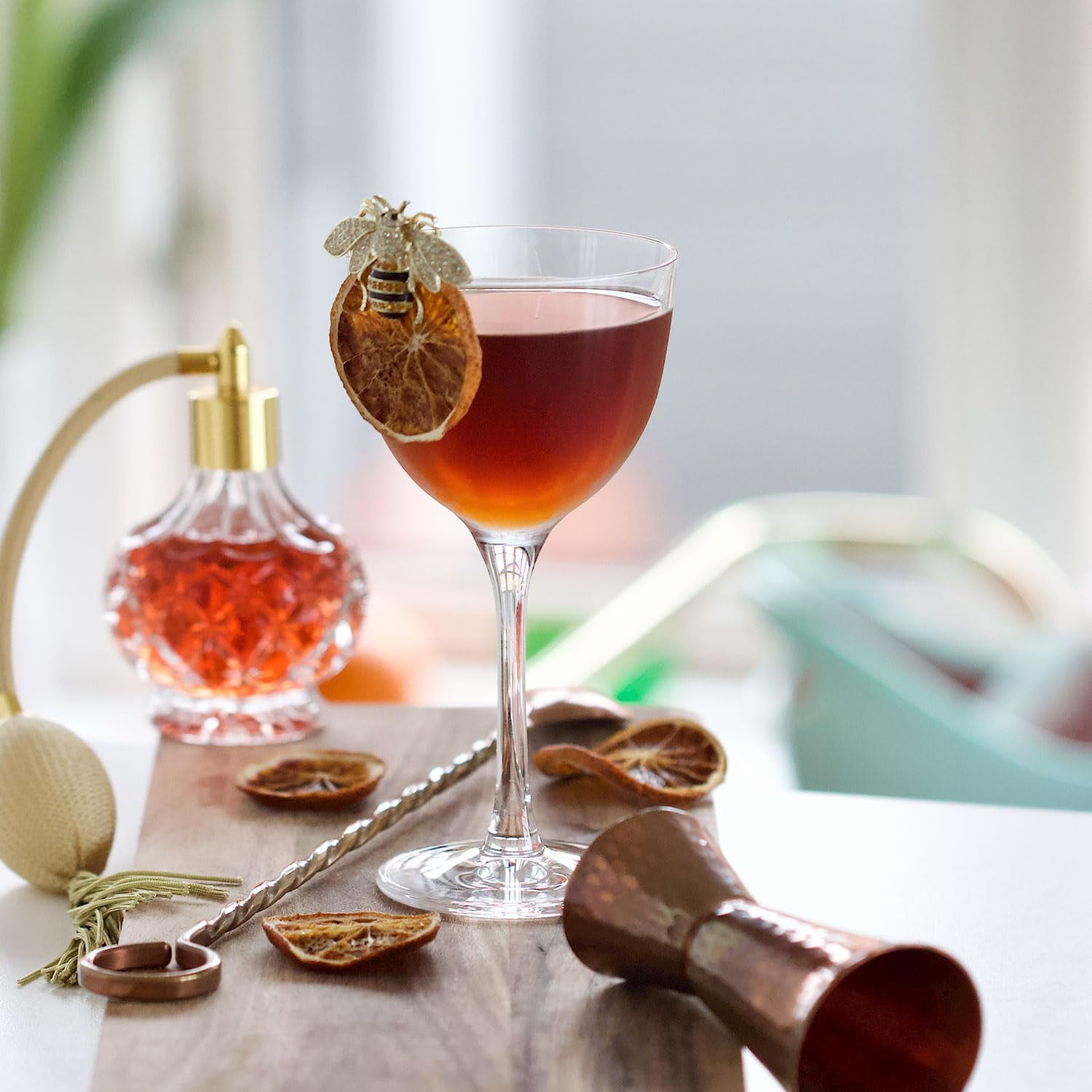 Original Nick & Nora Glass – Crystal Cocktail Coupe, 6-Ounce, 2-Piece ...