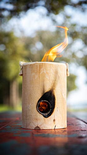 The Original OneLogFire (6) Pack | Swedish Fire Log | Swedish Torch ...