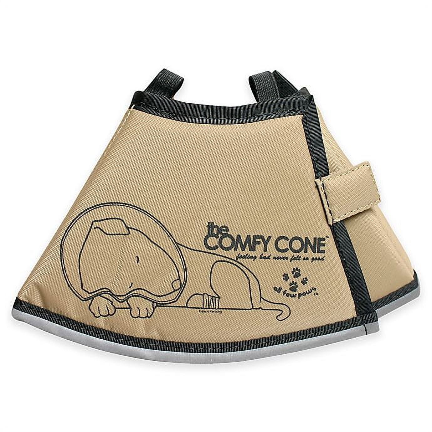 The Original Patented Comfy Cone with Removable Stays, Extra Small Tan ...
