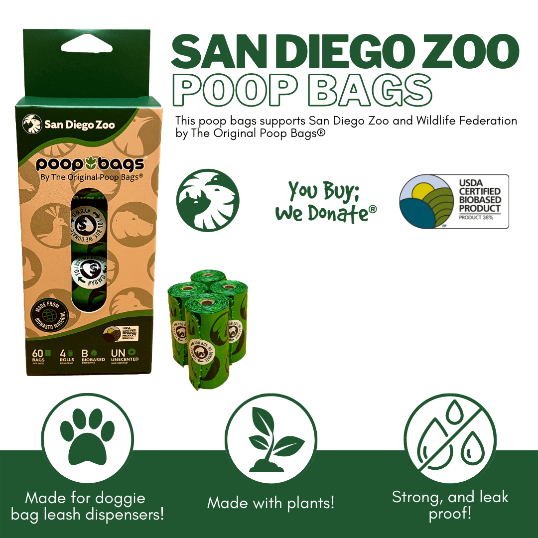 The Original Poop Bags® - USDA Biobased San Diego Zoo Wildlife Alliance ...