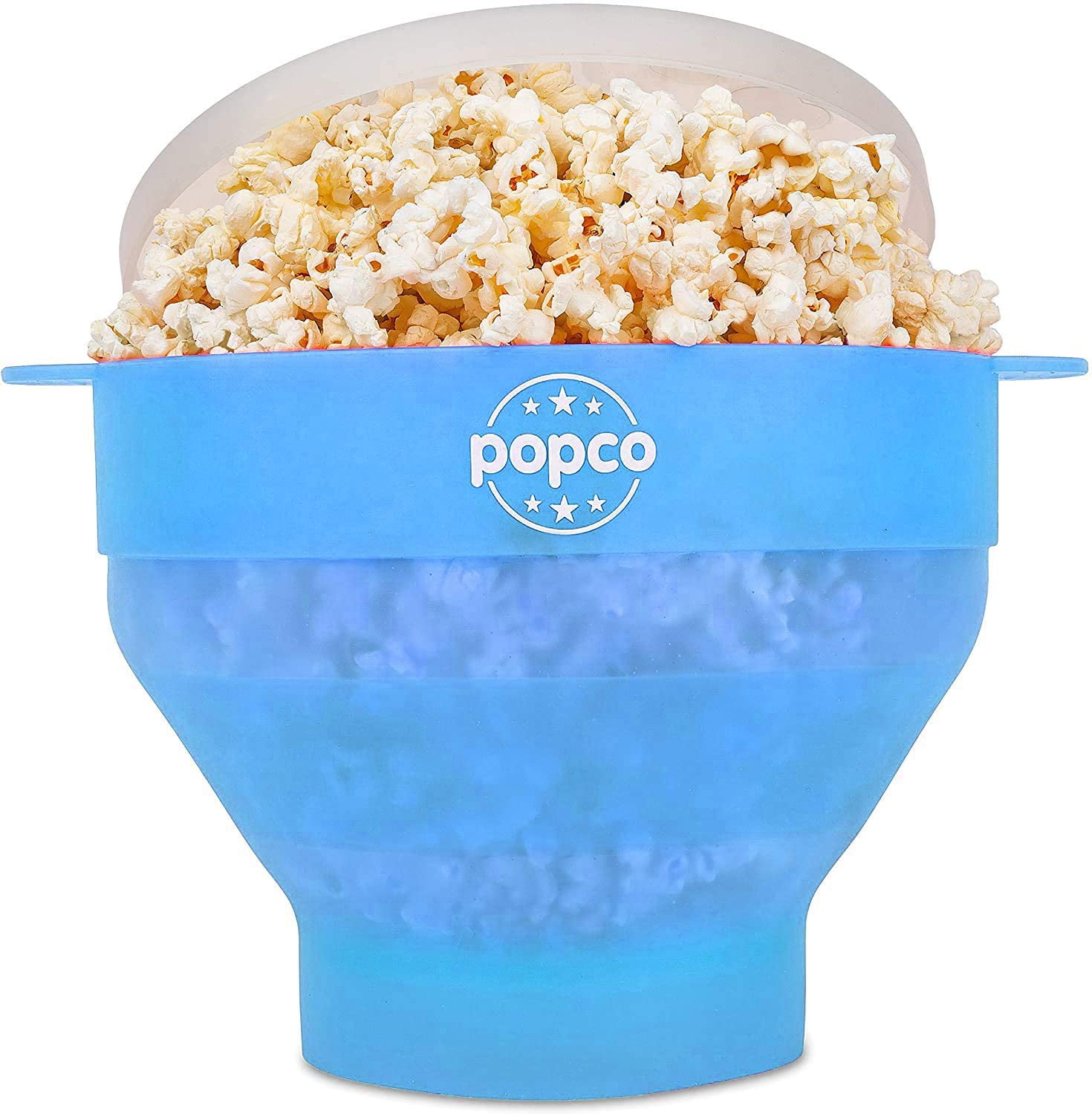 Popco Silicone Microwave Popcorn Popper, Collapsible Bowl, BPA Free ...