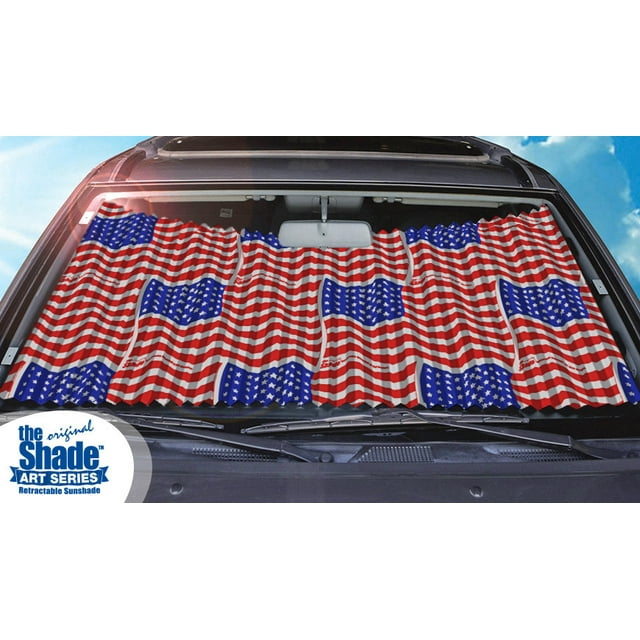 The Original Retractable Shade - US Flag Edition - 21inch - Walmart.com