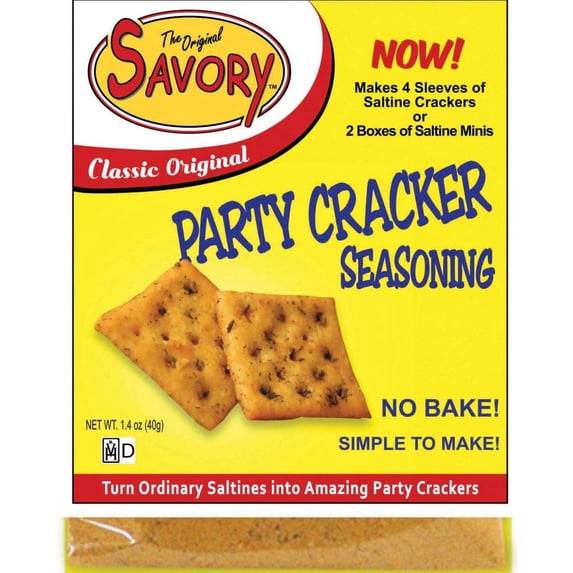 The Original Savory - Classic Original, Party Packet Mix for Saltine ...
