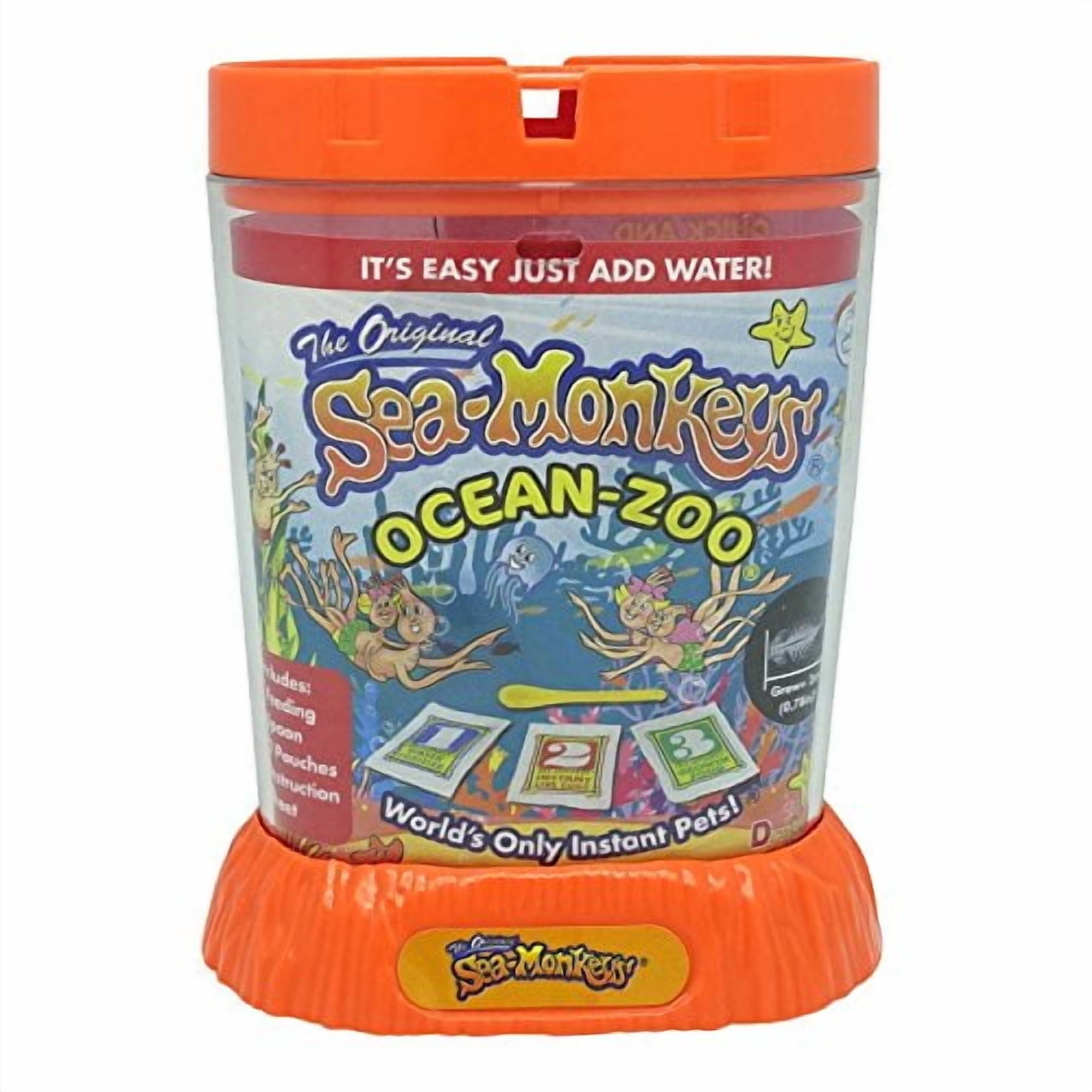 The Original Sea Monkeys - Ocean Zoo - Grow Your Own Pets Science Kit ...