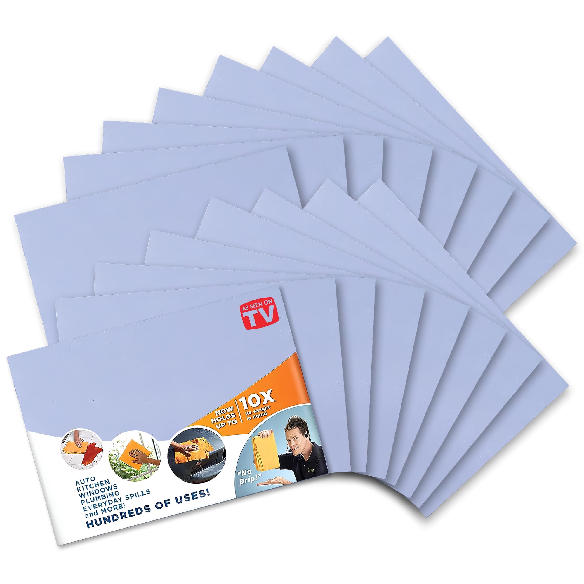 The Original Shamwow, Super Absorbent, Multi Purpose Cleaning Chamois ...