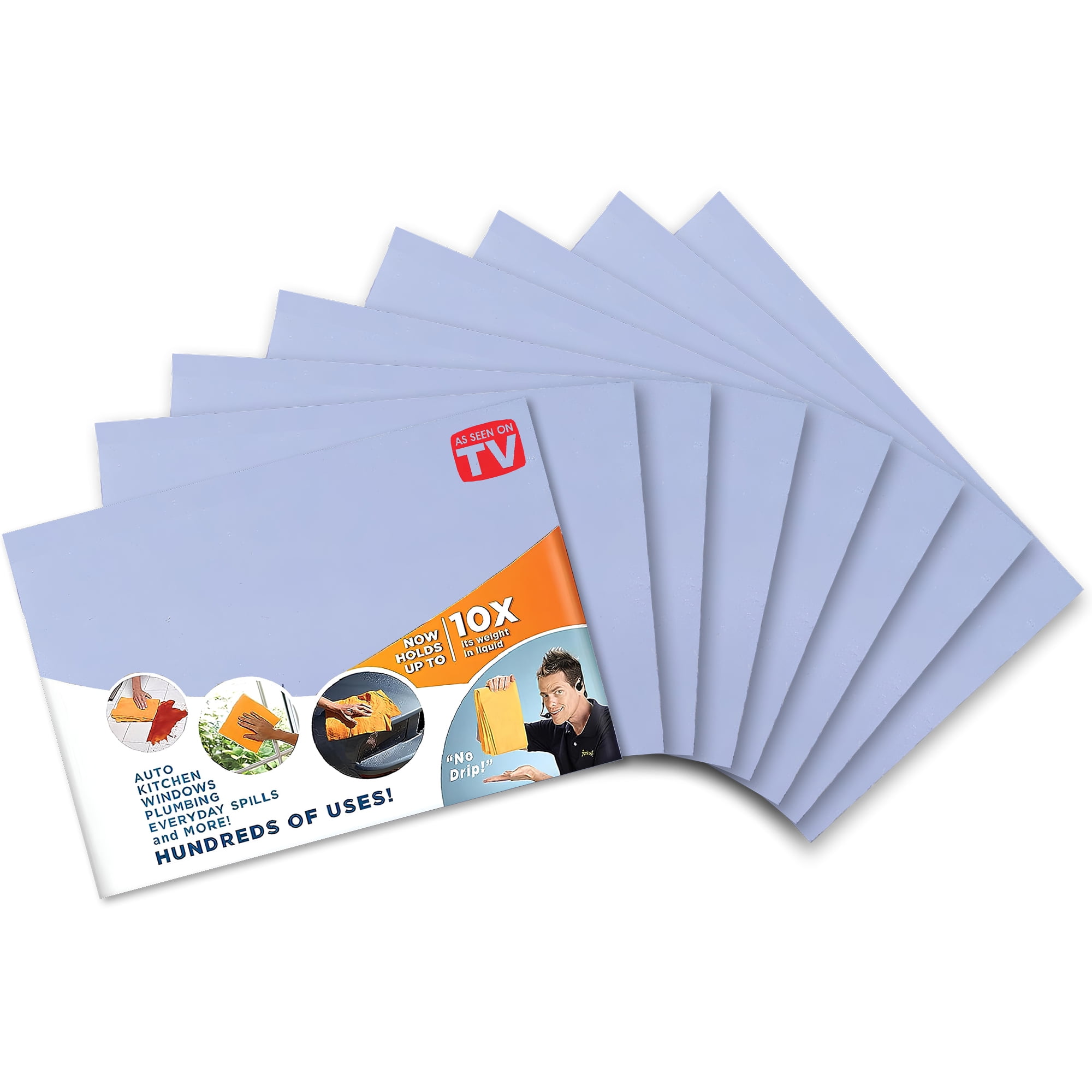 The Original Shamwow, Super Absorbent, Multi Purpose Cleaning Chamois ...