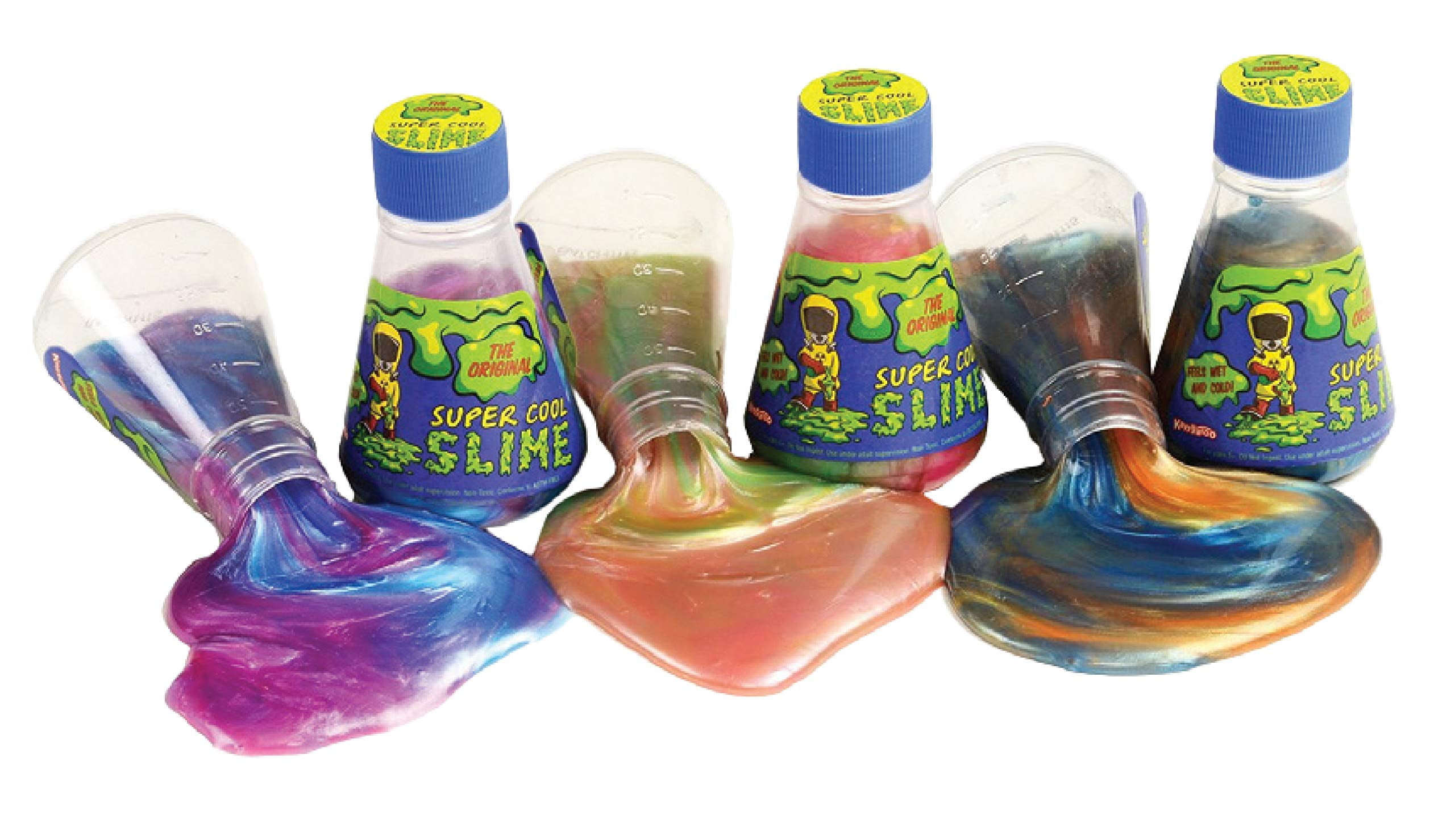 The Original Slime - Pack of 3 Cool Holographic Slimes for Birthday ...