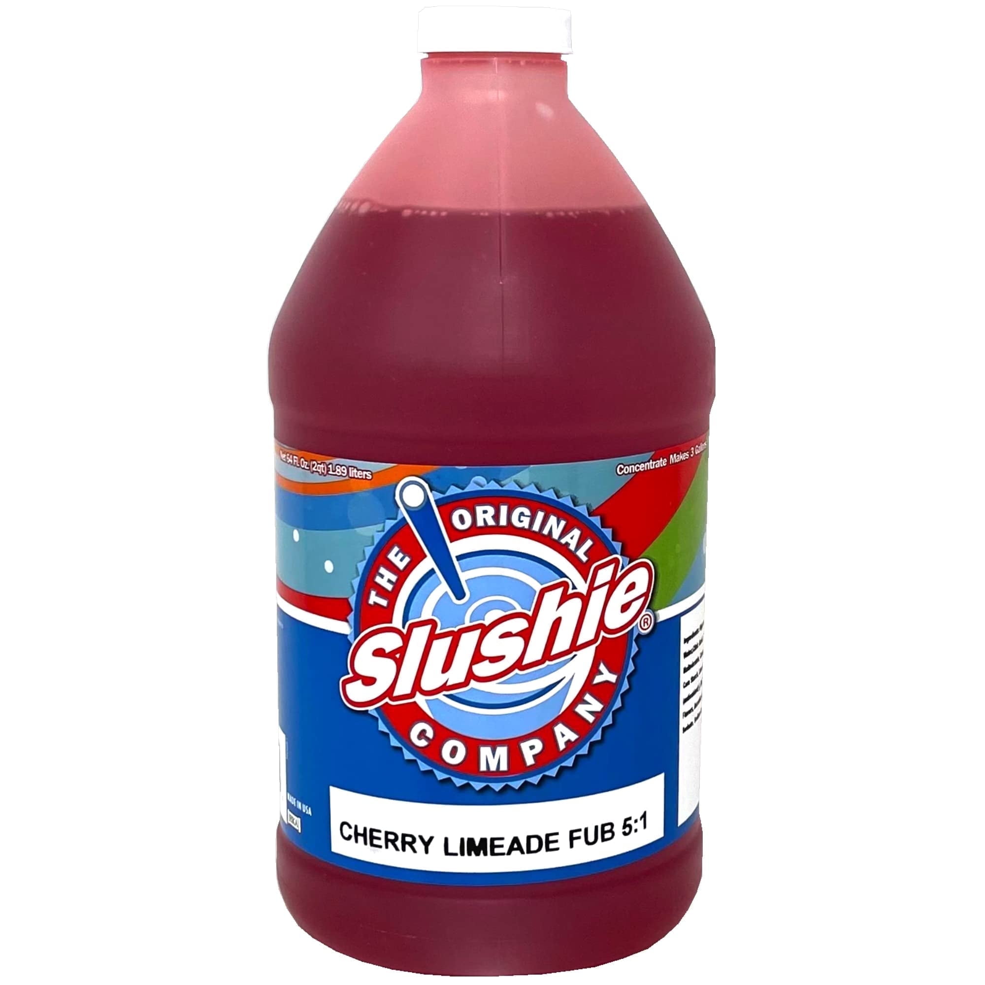The Original Slushie Company, Cherry Limeade Uncarbonated Syrup, 64 ...